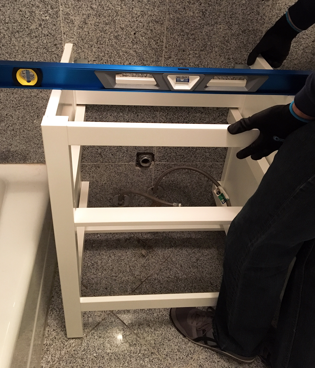 How I Installed an IKEA Bathroom Vanity – Project Palermo