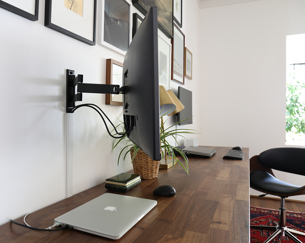 Two-Person Desk and Gallery Wall – Project Palermo
