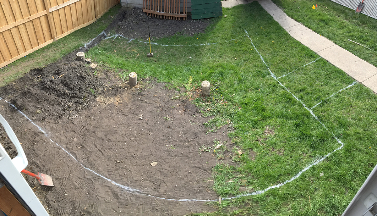 Backyard Patio, Painting, and Landscaping – Project Palermo