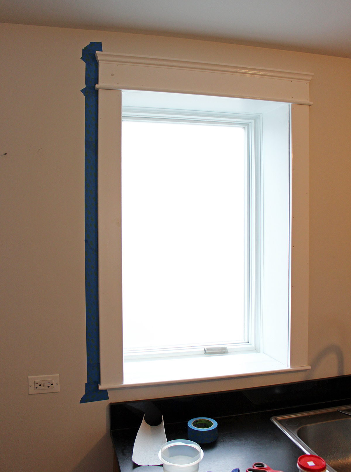 Kitchen Progress: Faucet, Hardware, and Window Trim – Project Palermo