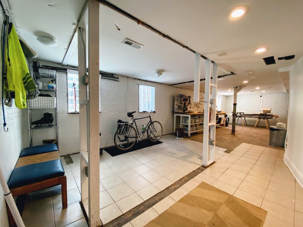 Our Clean, Organized, and Practical Unfinished Basement – Project Palermo